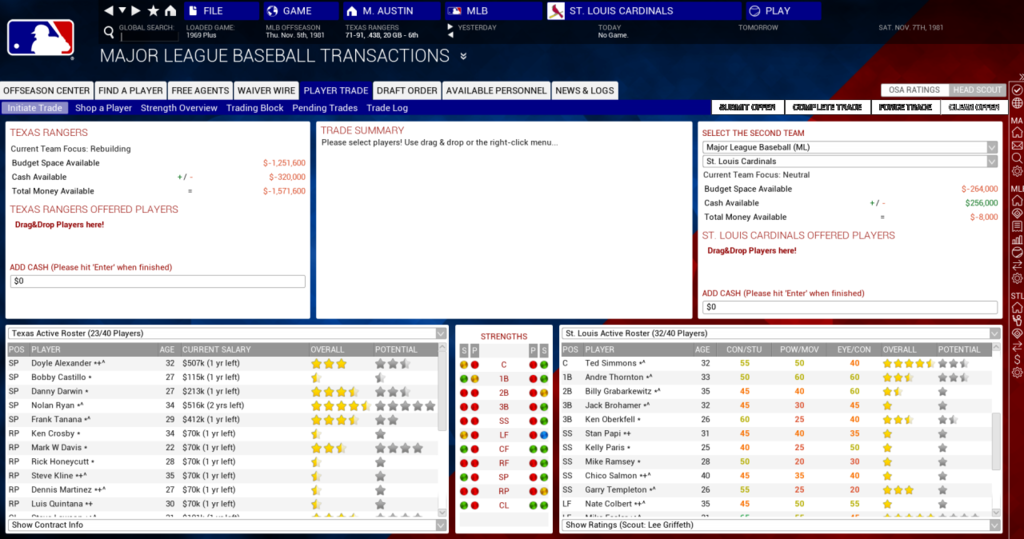 Teams Have No Budget Room - OOTP Developments Forums